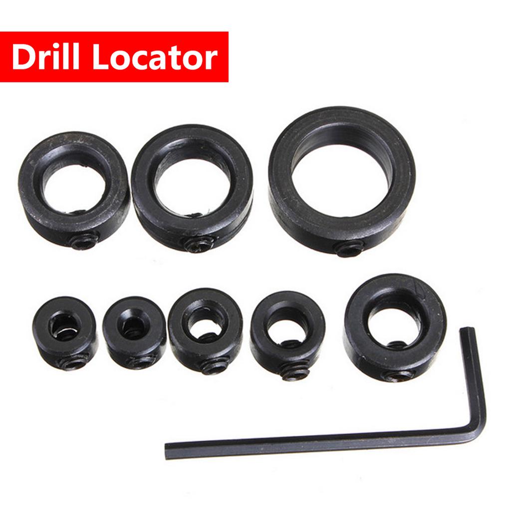Buy 8Pcs Drill Adjustment Parts Bit Durable Woodworking Drilling Depth ...