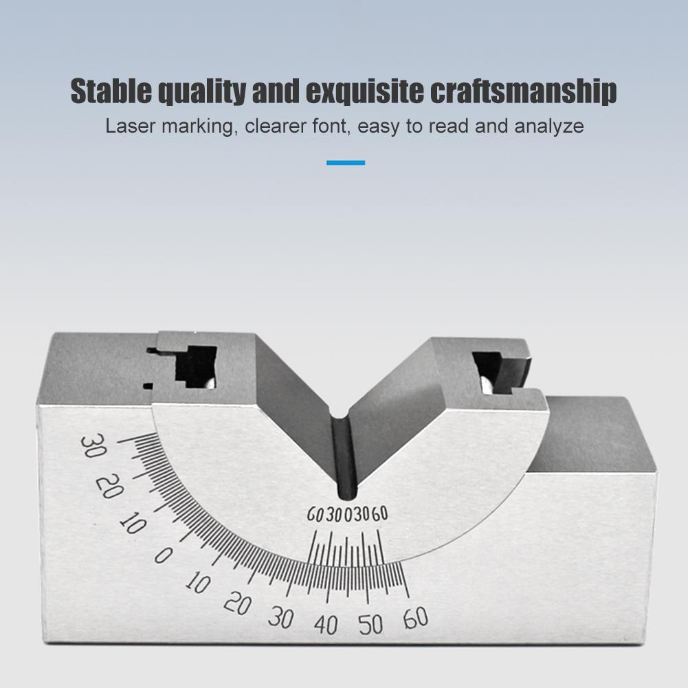 Buy Precision Gauge Micro Adjustable Angle V Block Milling Setup Angle ...