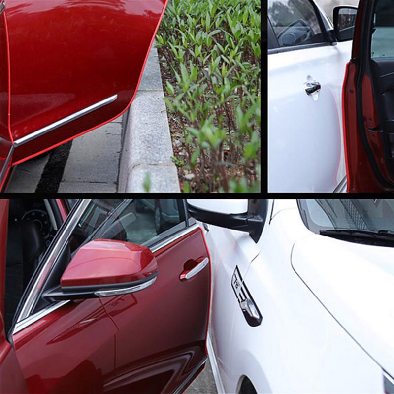 Buy 16Ft/5M Car Door Anti-Collision Trim Strip Anti Wear Strip Car Edge ...