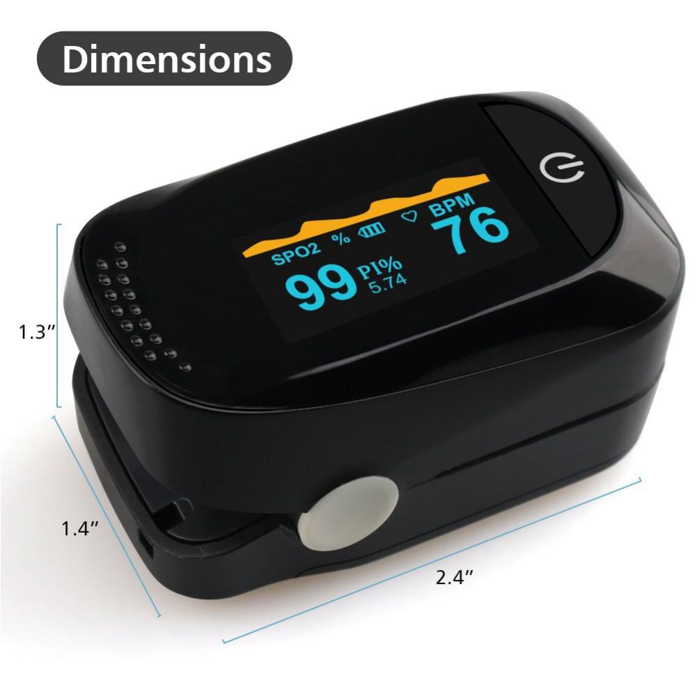 Cheap Portable Fingertip Pulse Oximeter Heart Rate Perfusion Index ...