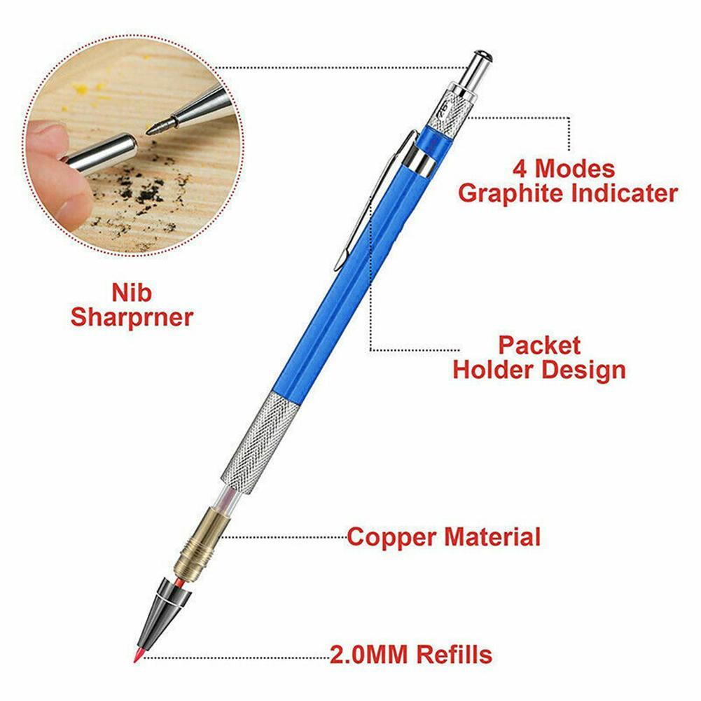 Buy Mechanical Marking Pencils Refills Marker Marking Architect Set ...