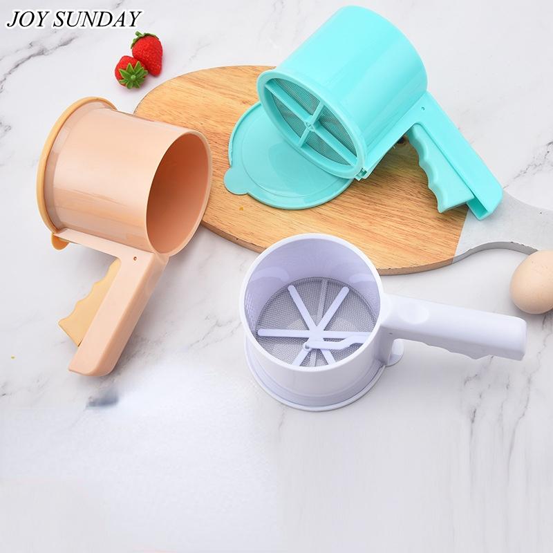 Buy Semi-automatic Flour Sieve Baking Tools Manual Flour Sieve ...