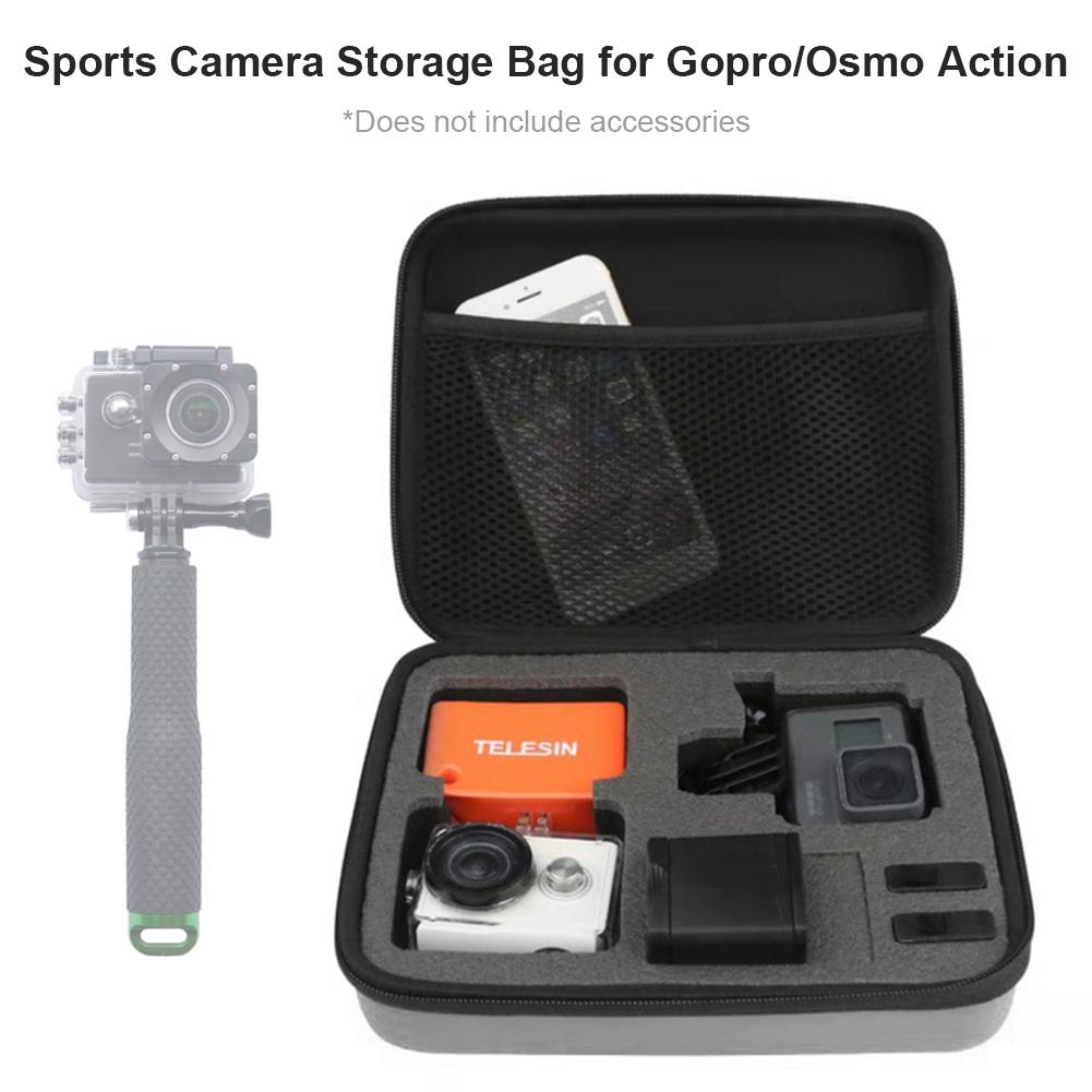 Buy Medium Camera Bag Digital Storage Bag Protective EVA Bag for Gopro ...
