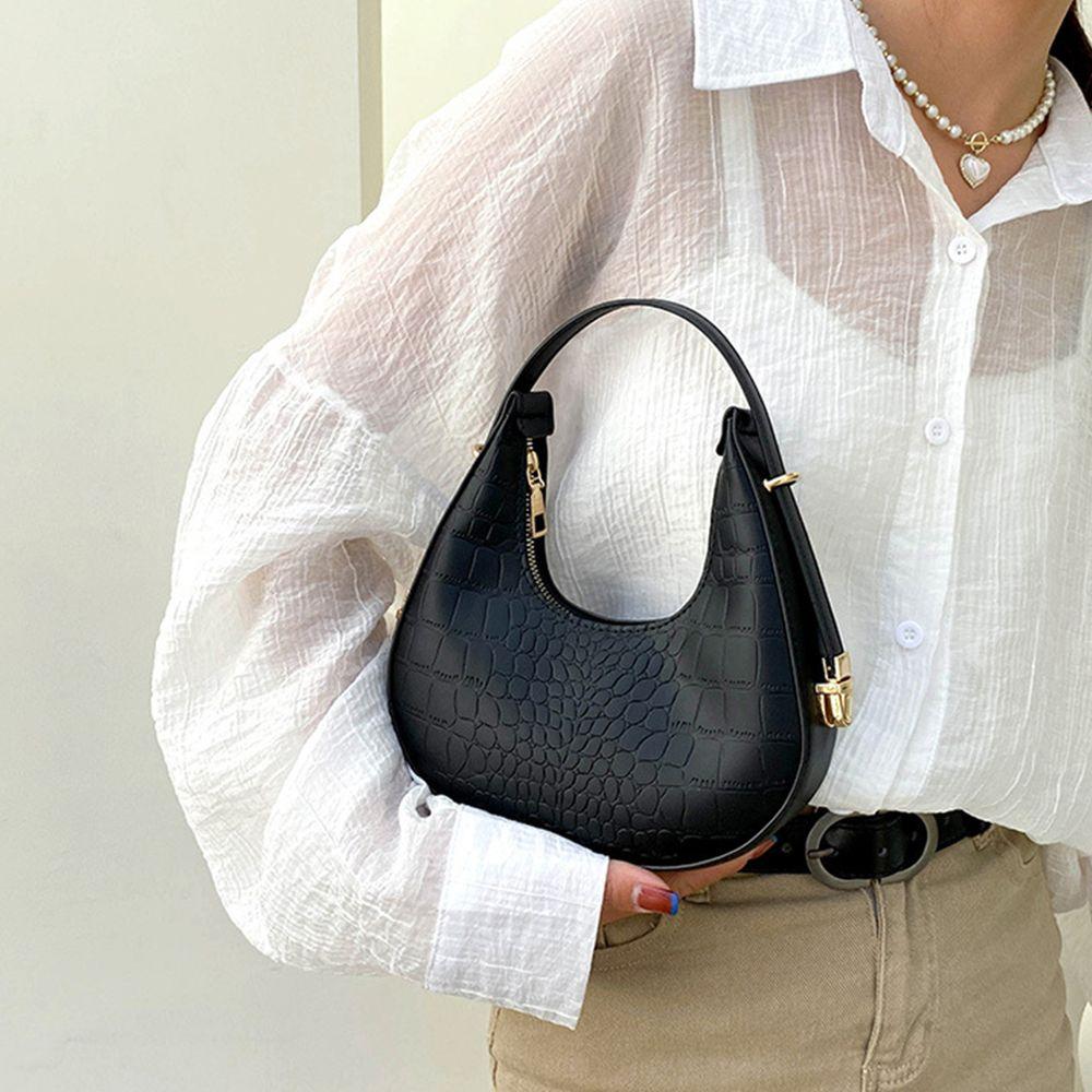 Female Simple Women Cute Purses Shoulder Bag Underarm Bags Handbags ...