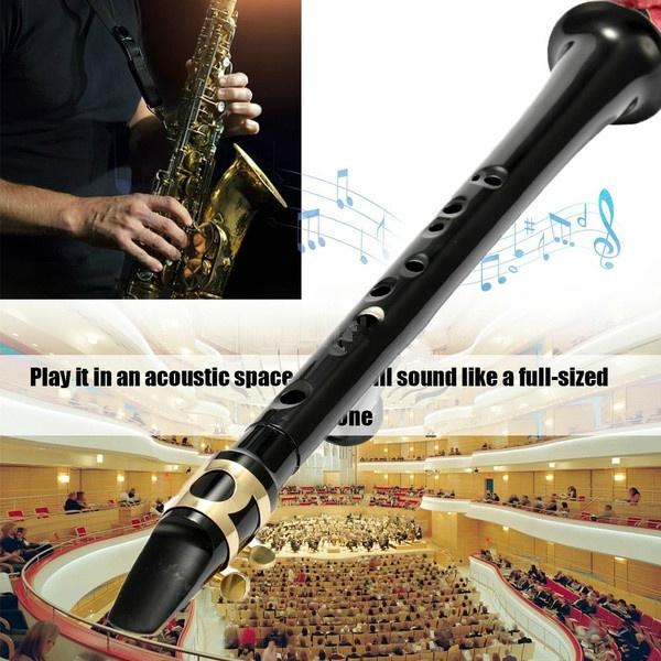 Buy 2019 Black Pocket Sax Mini Portable Saxophone Little Saxophone with ...