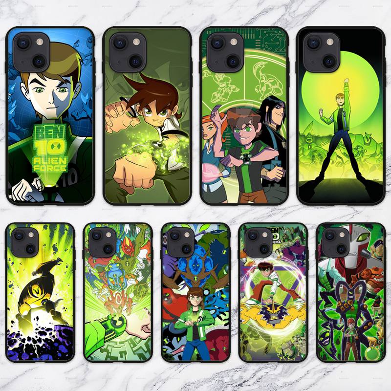 B-Ben Cartoon 10 Phone Case For iPhone 11 12 Mini 13 Pro XS Max X 8 7 ...