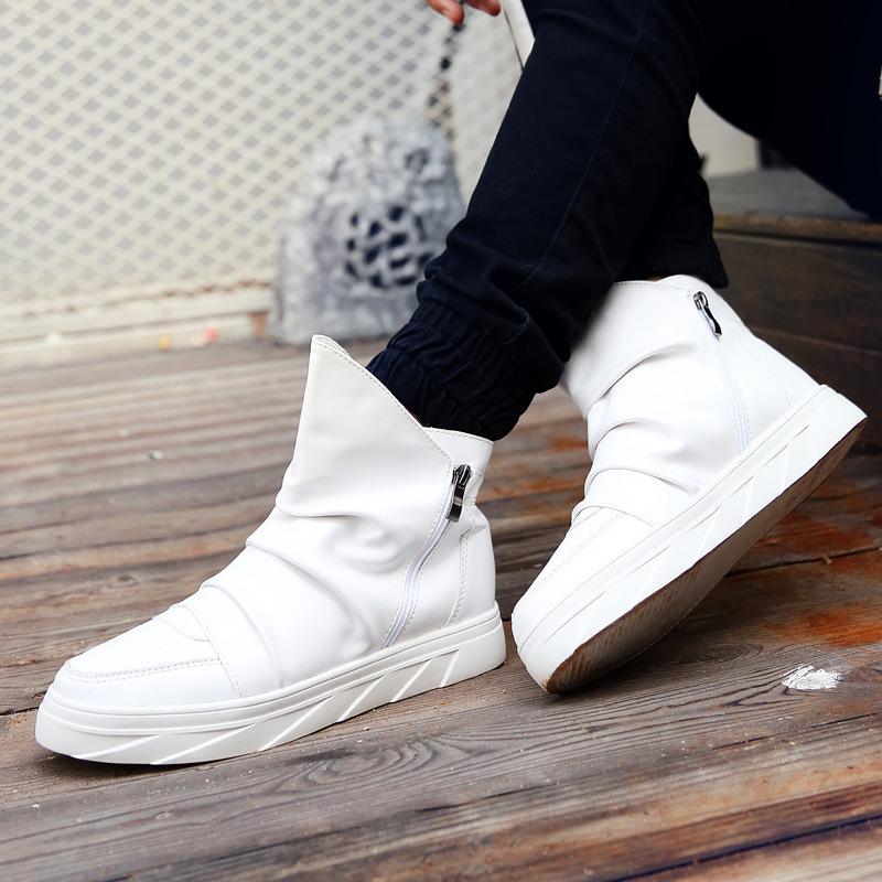 Buy High-top Men's Shoes Fashion Boots, Wild Trend Shoes, Men's Casual ...