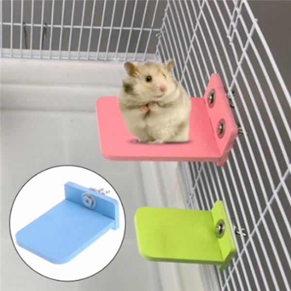 Buy Jumping Platform Parrot Toy Chewing Biting Toy Hamster Springboard ...