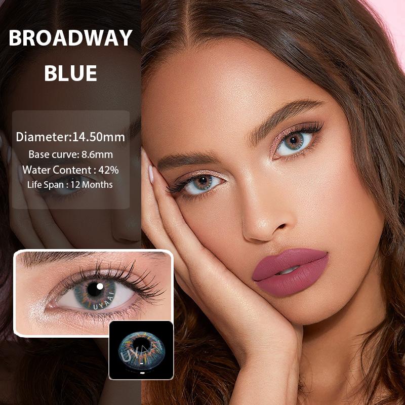 Goedkope UYAAI 1Pair(2pcs) Fashion Accessories Colored Contact Lens For ...