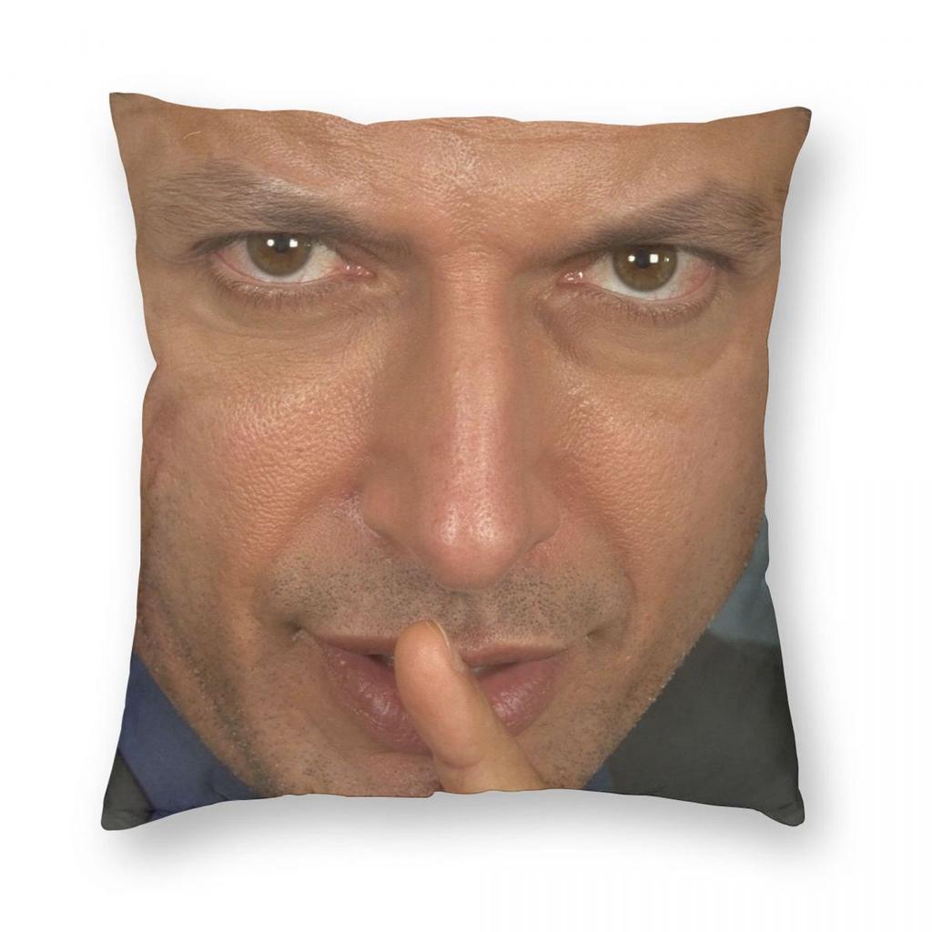 Cheap Jeff Goldblum Shush Face Pillowcase Polyester Linen Velvet ...