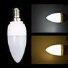 Buy E14 3W 8 SMD 2835 LED Candle Sharp Light Bulb Lamp Warm Pure White ...