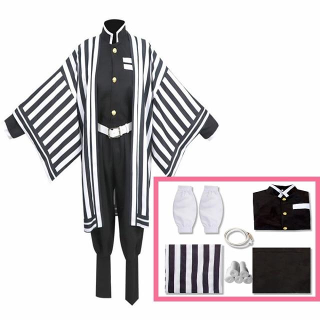 Demon Slayer Kimetsu No Yaiba Oburo Obanai Anime Kimono Cosplay Kostüm ...