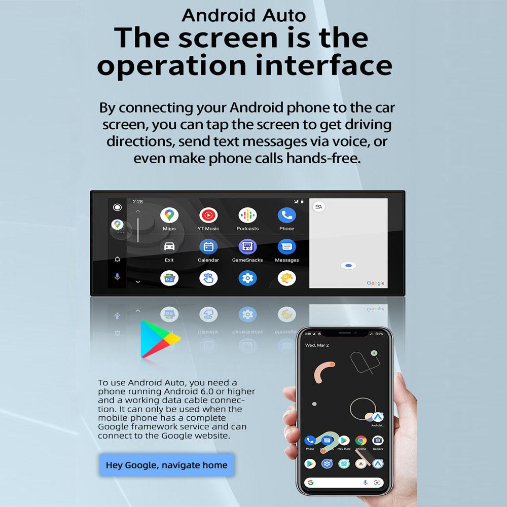 Cheap Universal Car Radio Android 1 Din Wireless CarPlay Wifi Android-Auto Bluetooth GPS ...