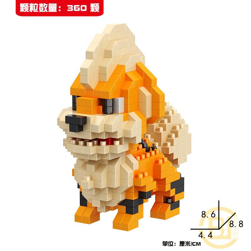 Cheap 50 Styles Kid Cartoon Characters Block Toy Handmade Craft Model ...