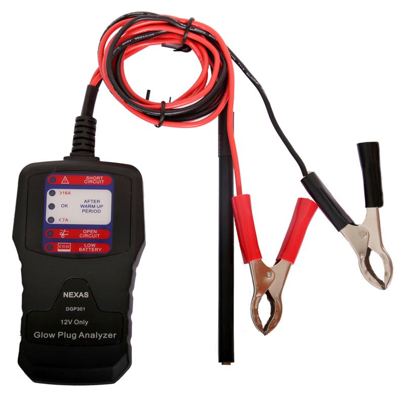 Buy Nexas Dgp301 Diesel Glow Plug Tester Provides Fault Detection Car ...