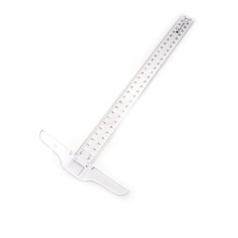 💰Kjøp 30cm Plastic Metric T Square Double Side Ruler Measuring Tool ...