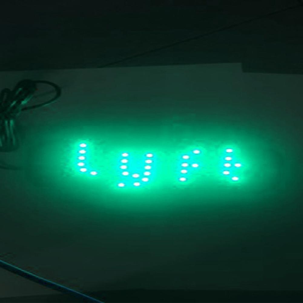 Buy 1Pcs Taxi LED Display Signal Indicator Lights 12V LED USB Indicator ...