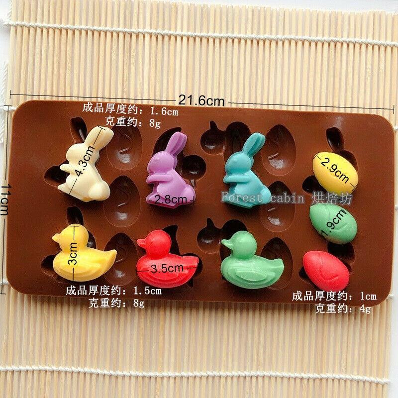 Molds Craft Supplies & Tools Dead Bunny lolly silicone mould Molding ...