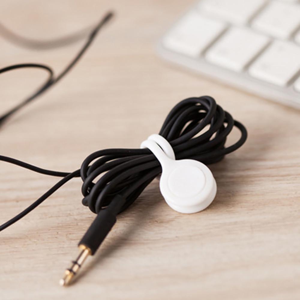 Buy 8Pcs Multifunction Magnet Earphone Cord Winder Cable Clips For ...