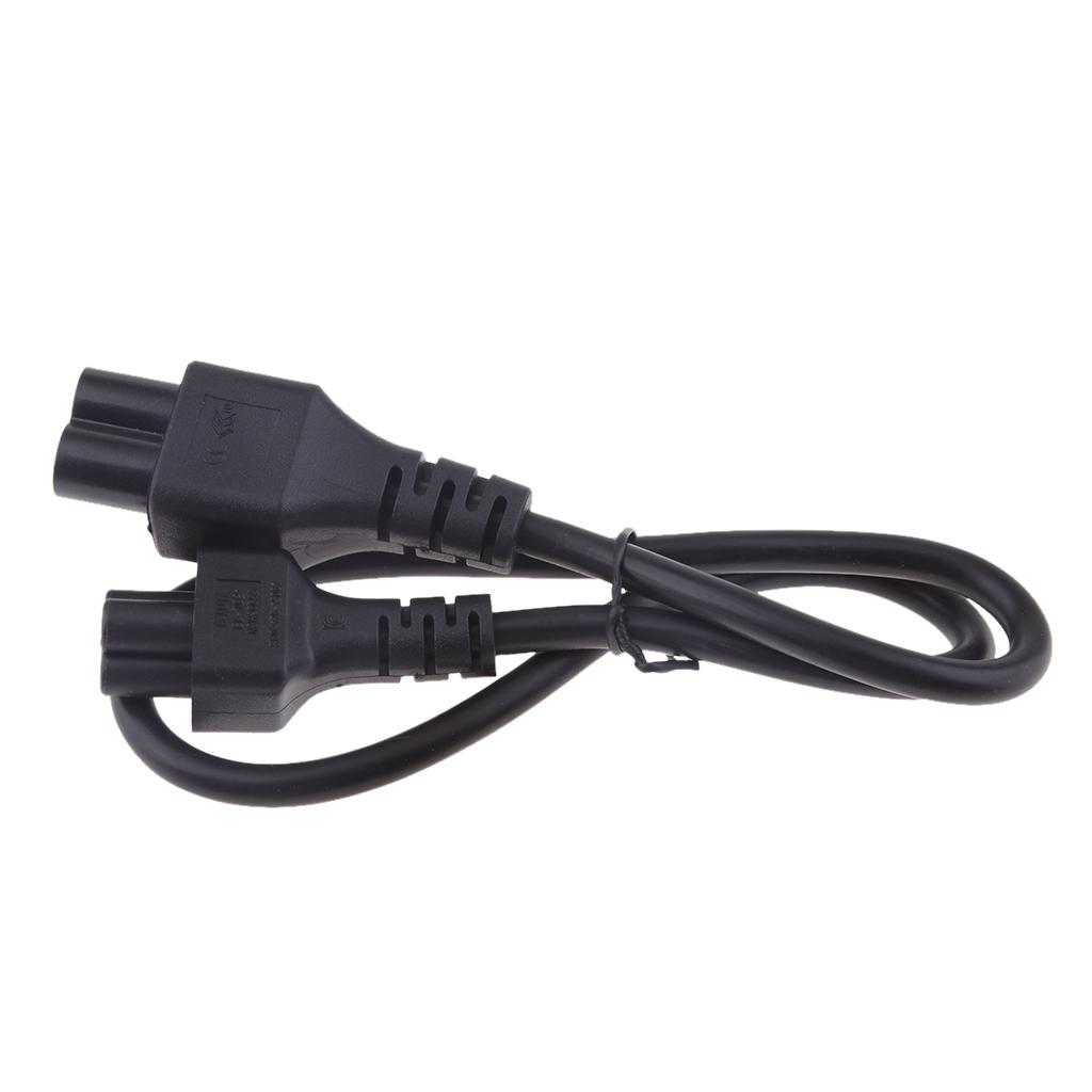 Buy IEC 320 C5 To C6 Extension Cable, Micky 3 Pin Male Female Cable at ...