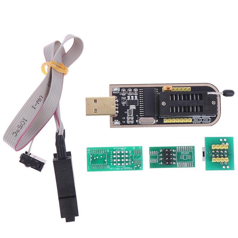Buy CH341 24 25 Series EEPROM Flash BIOS USB Programmer Module SOIC8 ...
