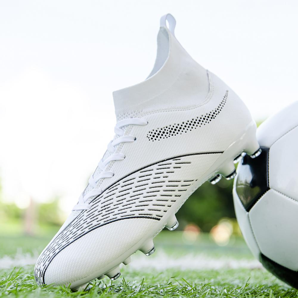Buy Men's High Top Professional Competition Long Spike Sports Football ...