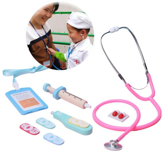 Buy Creative Stethoscope Syringe Doctor Toy Interactive Plastic ...
