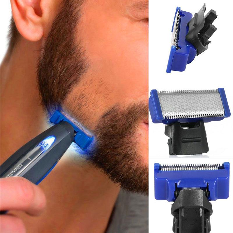 Buy Men Travel Blade Shaver Micro Solo Electric Razor Double Sided Head ...