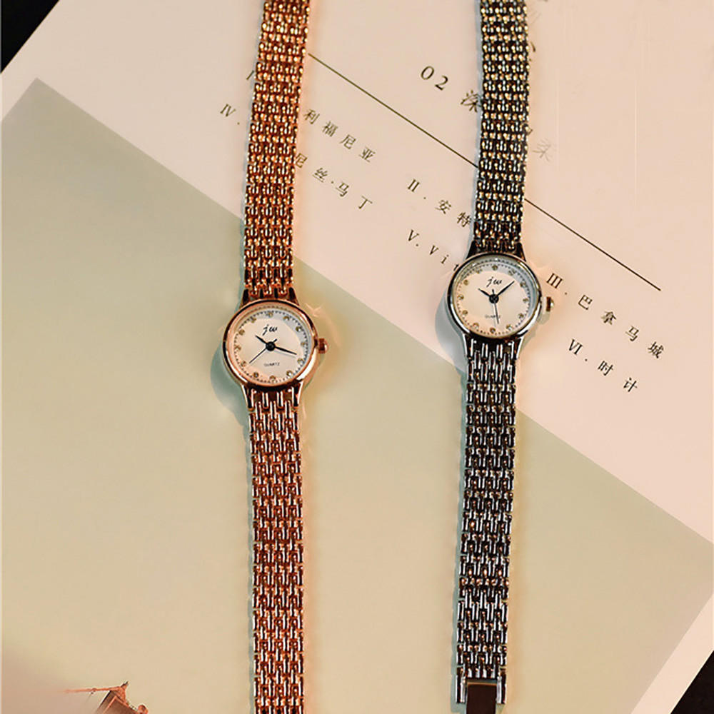 Buy LEADER Women Quartz Analog Wrist Small Dial Delicate Watch Luxury ...