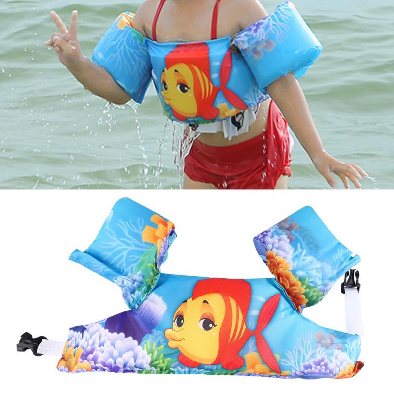 Buy Children Inflatable Safety Swimming Training Vest Kids Pool Jacket ...