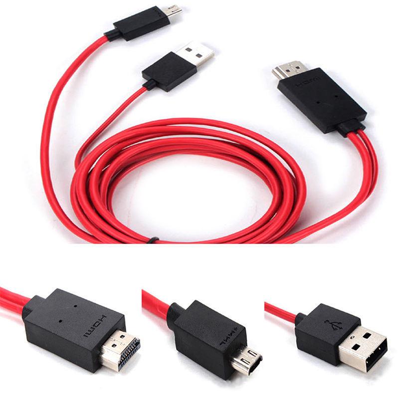 Buy Micro USB To HDMI 1080P HD TV Cable Adapter Android Phones Samsung ...
