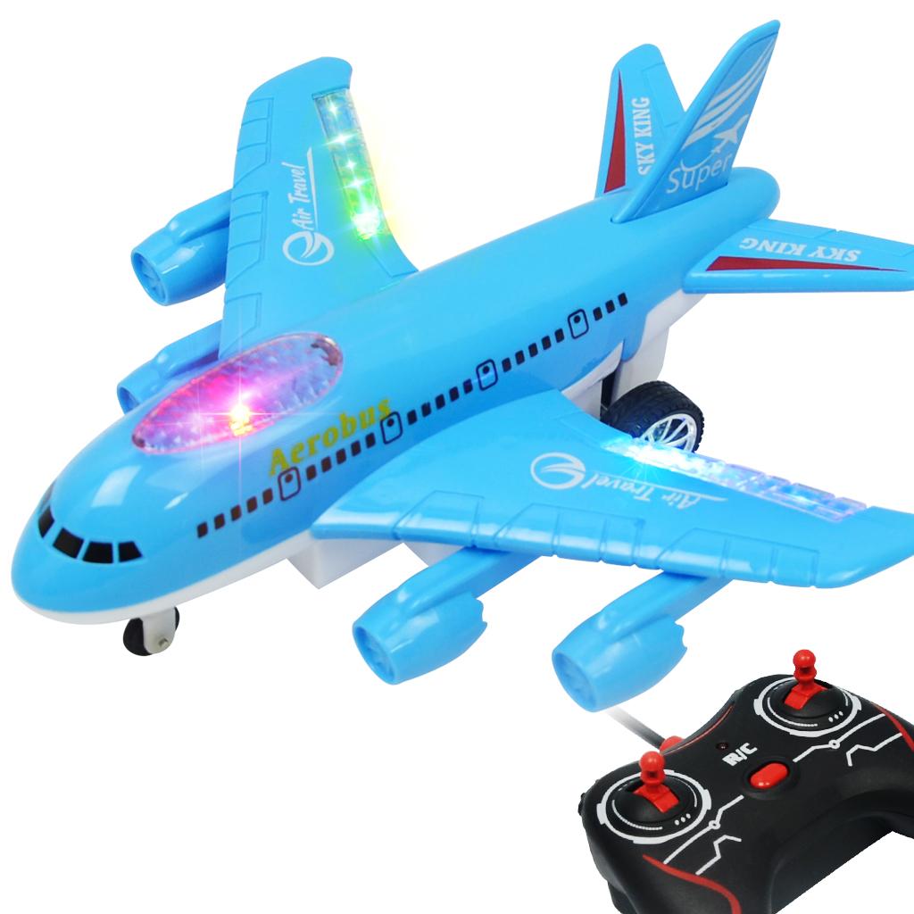 Cheap Children Airplane Toy Electric Plane Model with Flashing Light ...
