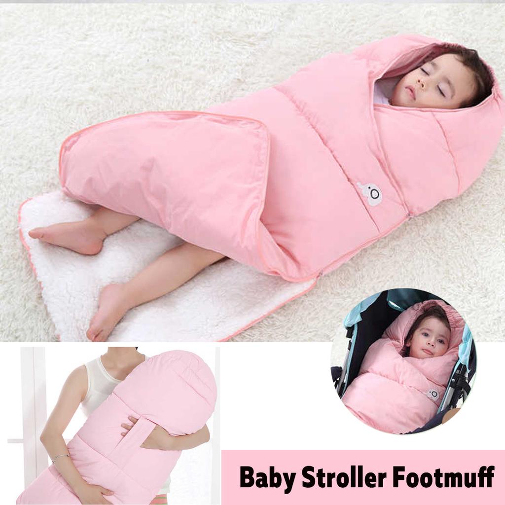 Buy Waterproof Baby Stroller Footmuff Universal Windproof Pushchair ...