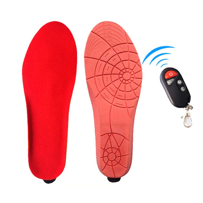Buy Wireless Electric Heating Insoles for Women Men Ski Shoe Boot Pads ...