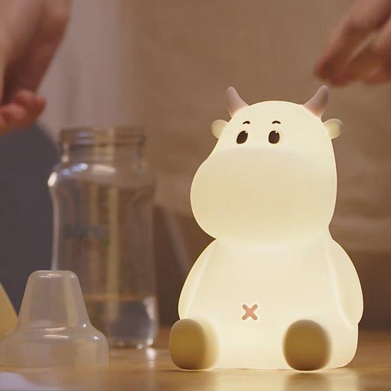 Buy LED Dimming Silicone Gift Cute Plug USB Children's Bedroom Baby ...
