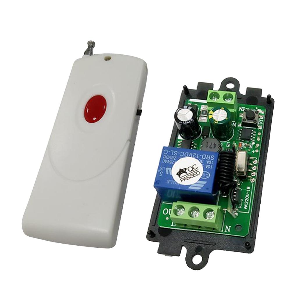 Cheap 220V Single Way Wireless Remote Control Switch 1 Button | Joom