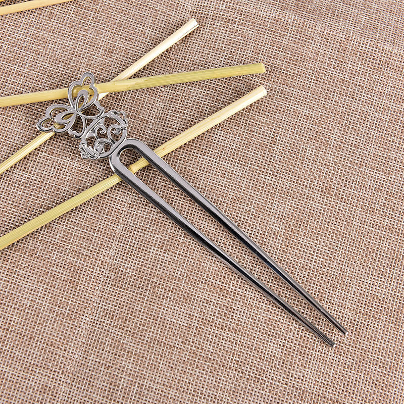 Buy 1Xu Shape Retro Metal Hair Fork Hair Pin Hair Pick Square Hair Clip ...