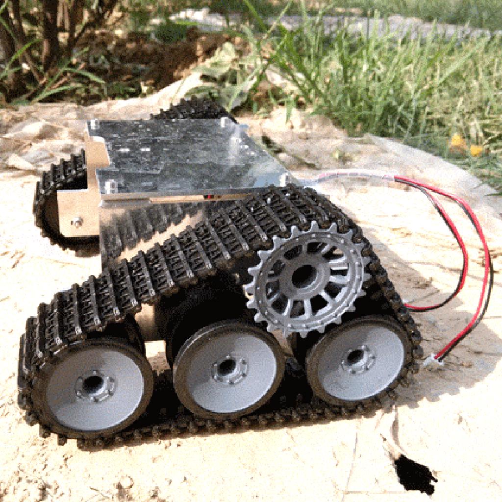 Robot Tank Chassis Kit Platform for Arduino DIY Remote Control Car Toy ...