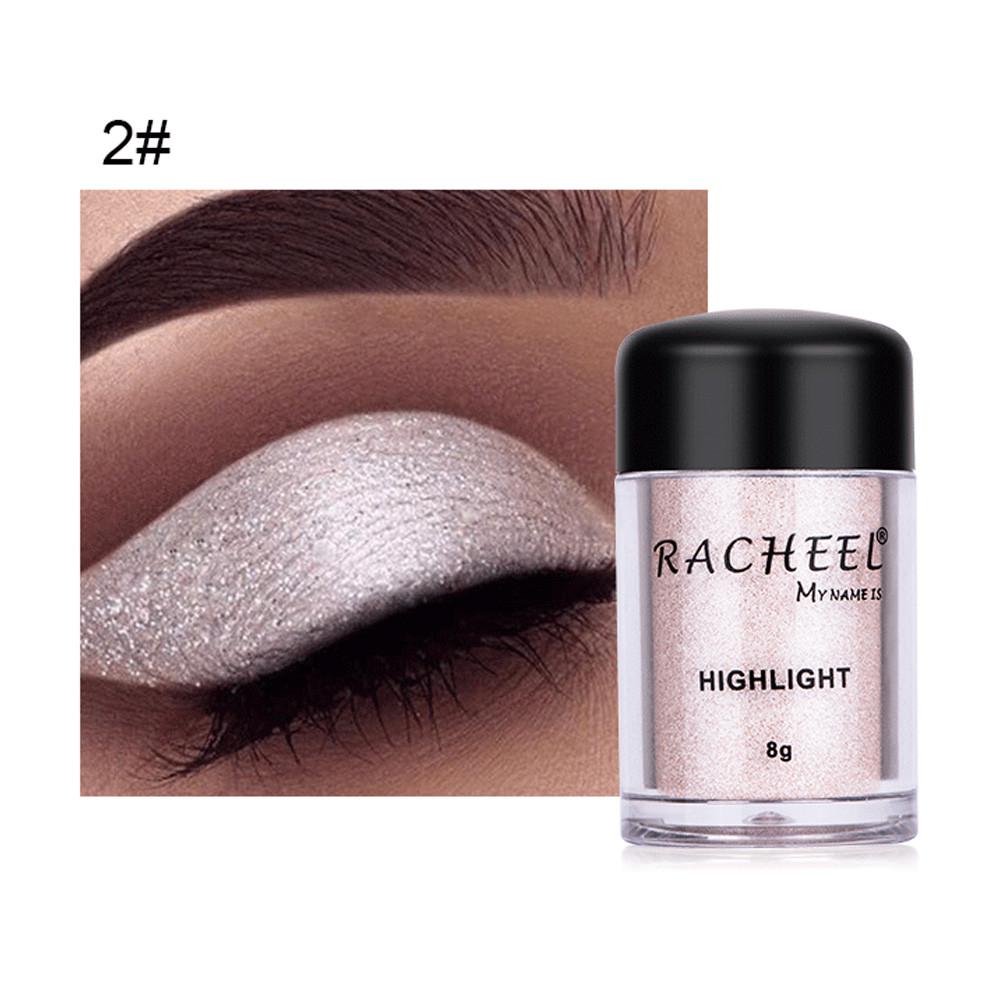 Buy Women Cosmetics Eye Shadow Color Makeup Glitter Eyeshadow Powder 6 ...