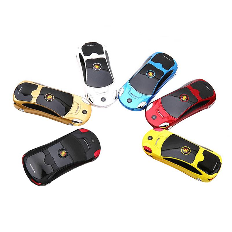 Buy Newmind F8 Unlocked Bar Phone Dual Sim Sports Car Mini Mobile Cell ...
