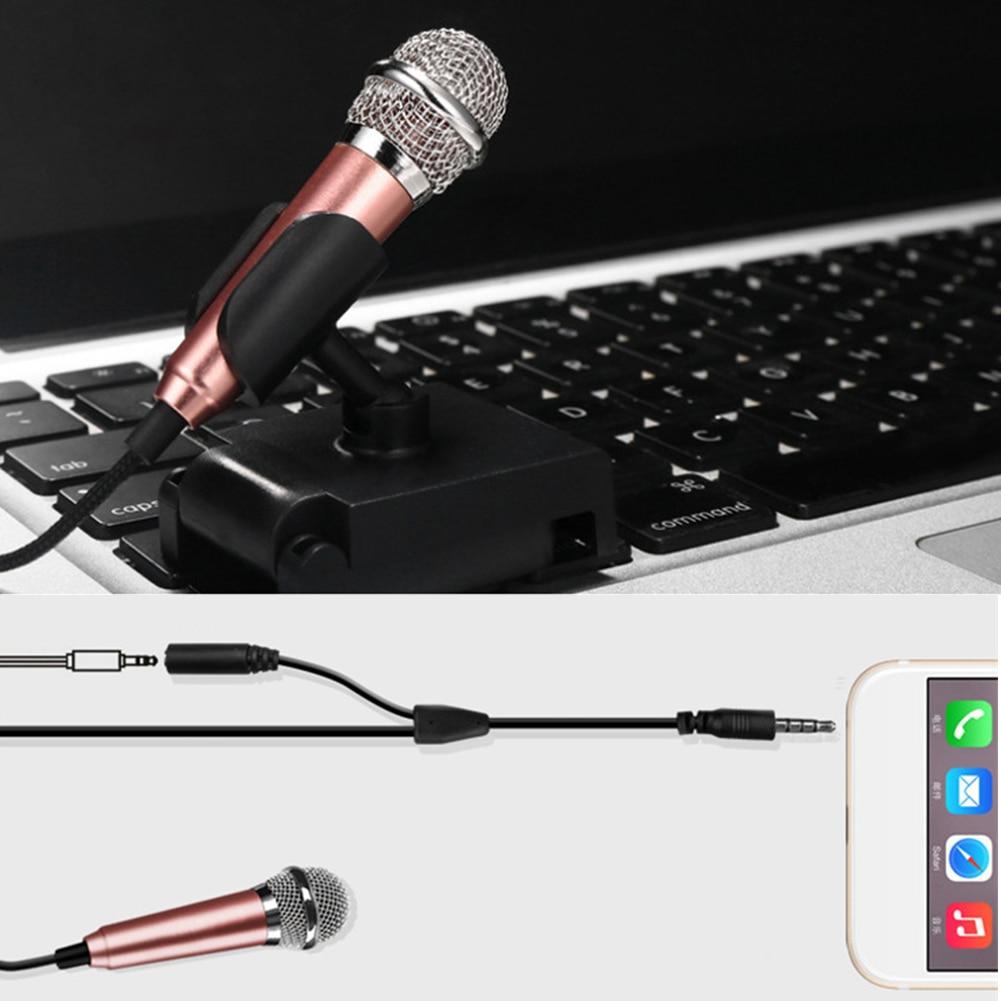 Cheap Handheld Mic Portable 3.5mm Stereo Studio Mic KTV Karaoke Mini ...