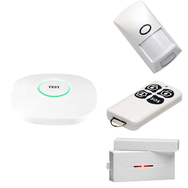 Buy 1Pcs Wireless GSM Burglar Alarm Systems Security Wired Signal PIR ...