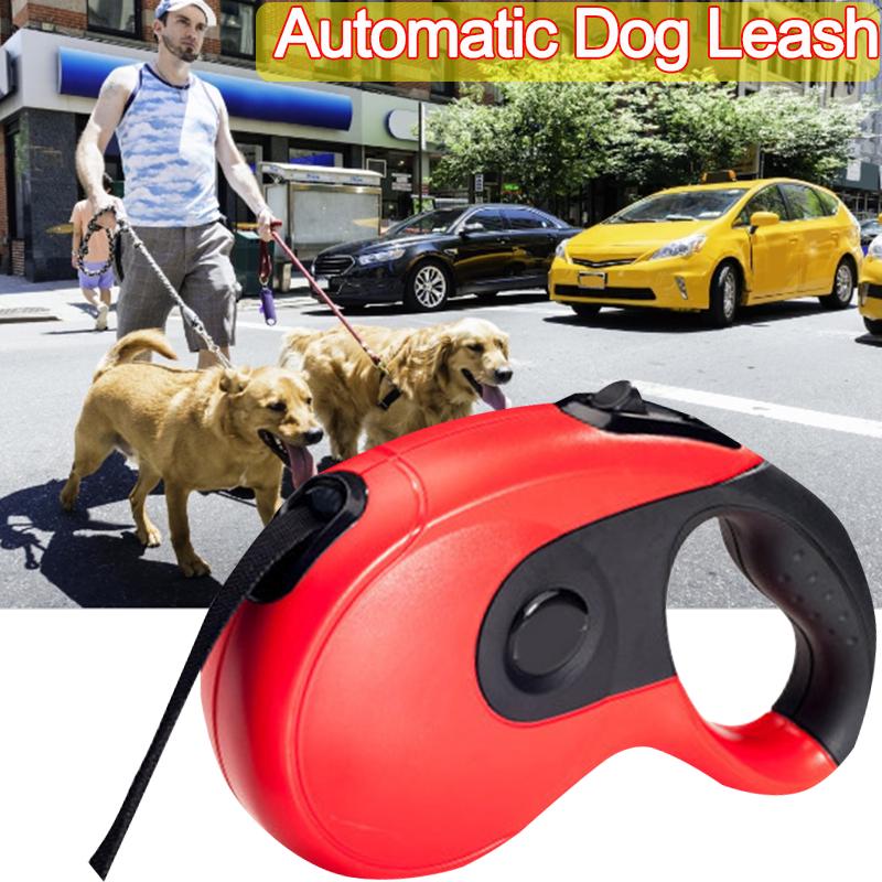 Buy 5M Portable Dog Automatic Telescopic Leash Rope Dog Leash Dog Leash ...