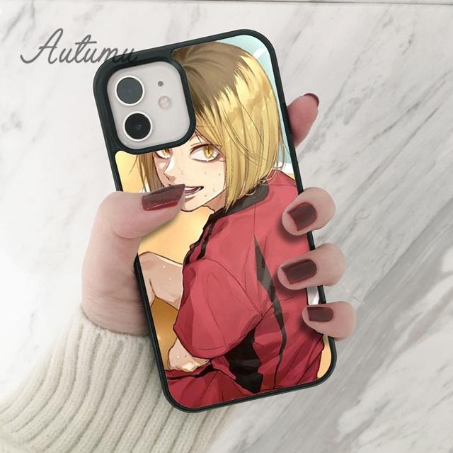 Buy Anime Kozume Kenma Haikyuu Phone Case for iPhone 11 12 13 14 Pro ...