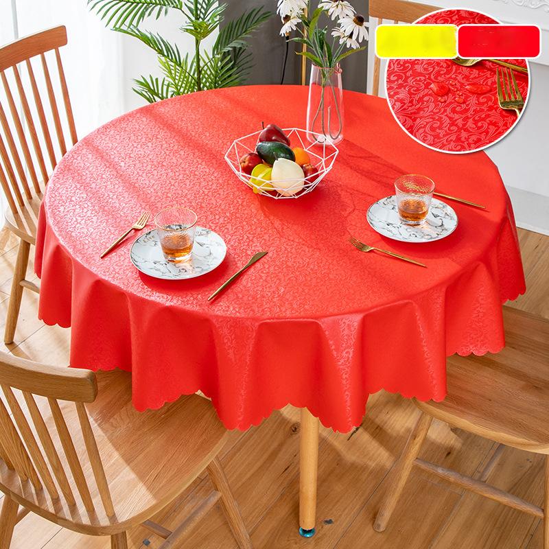 Buy Waterproof Oil Proof Scald Proof and Wash Free Tablecloth Hotel ...
