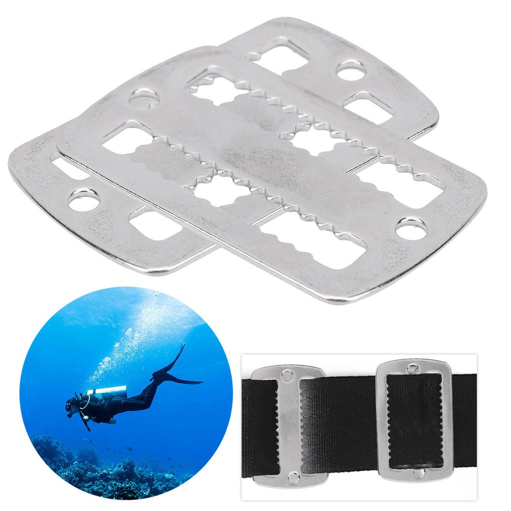 Buy 2pc 316 Stainless Diving Buckle Water Sport Diving Weight Belt ...