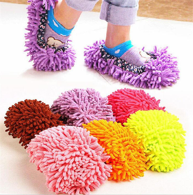 Buy 1PC Lazy Cleaning Foot Cleaner Shoe Mop Slipper Floor Dusting Cover ...