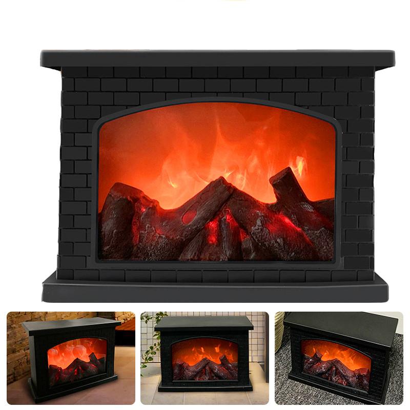 Buy LED Creative Home Fireplace Light Flame Lamp Modeling Lamp Nordic ...