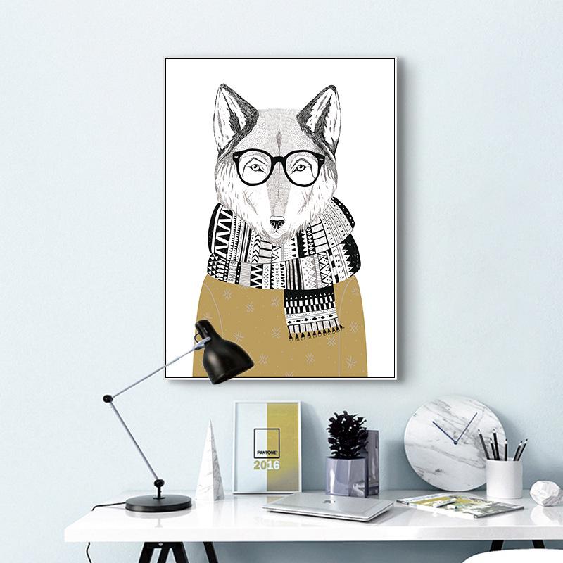 Buy Decorative mural cartoon rectangular painting suitable for creative ...