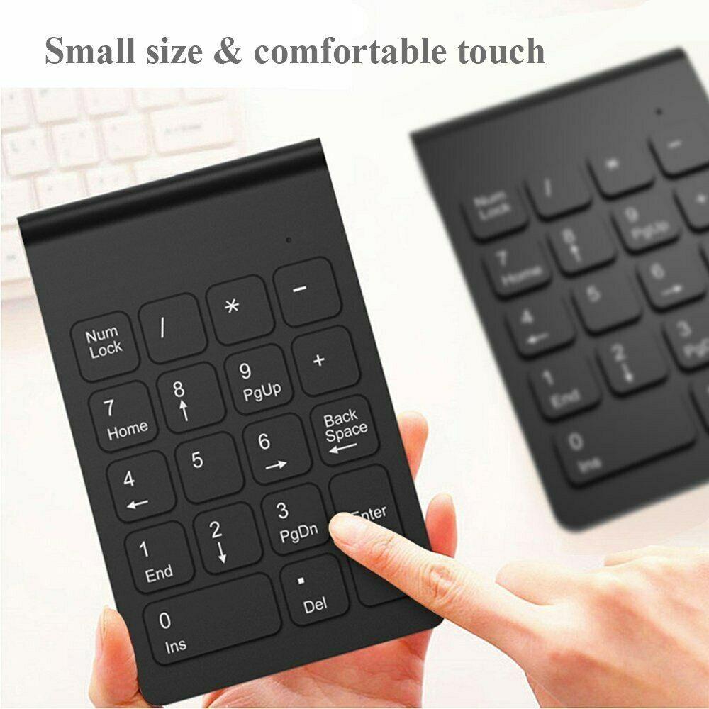 Buy Portable Mini Wireless 28 Keys 2.4G Numeric Keypad Laptop Tablet ...